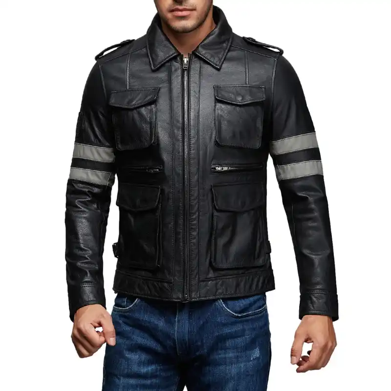 Genuine Leather Motorcycle Jacket | Jackets MOB