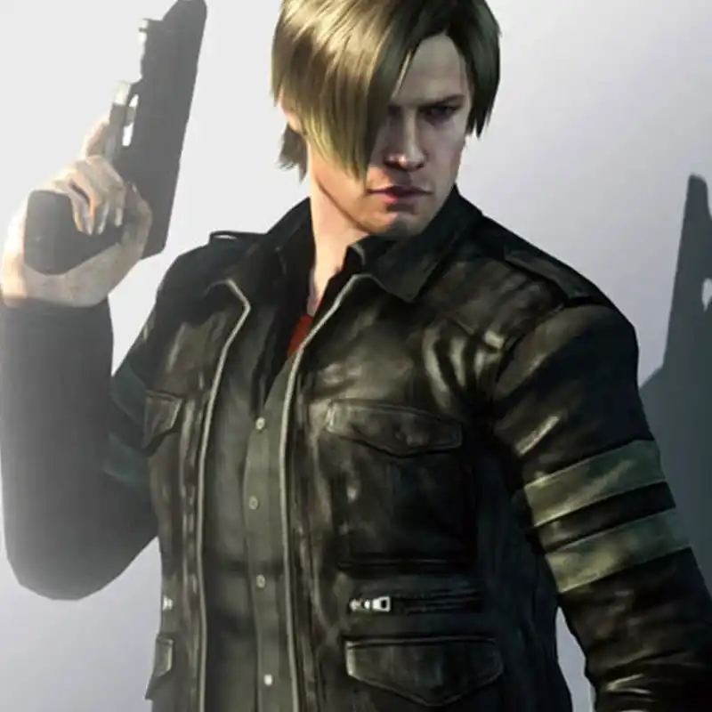 Resident Evil 6 Leon Kennedy Leather Jacket| Jackets MOB