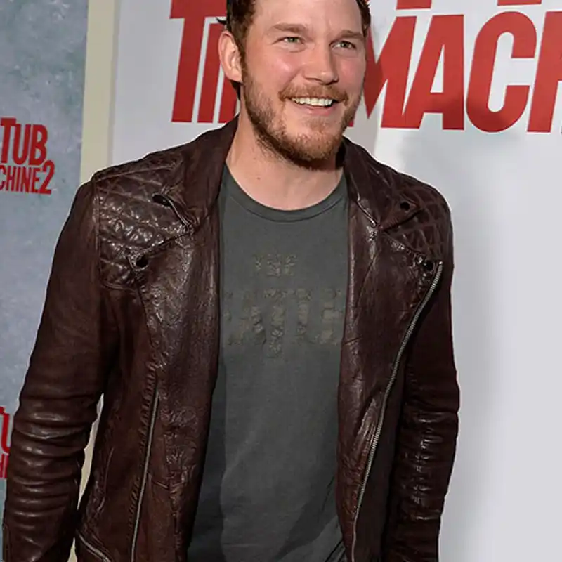 Chris Pratt Leather Jacket | Jackets MOB