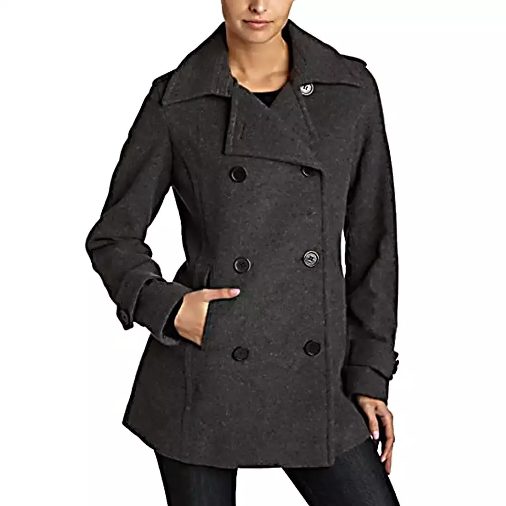 Scarlett Double Breasted Pea Coat Women | Jackets MOB