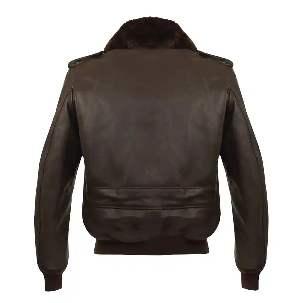 Mens A2 Brown Aviator Bomber Leather Jacket | Jackets MOB