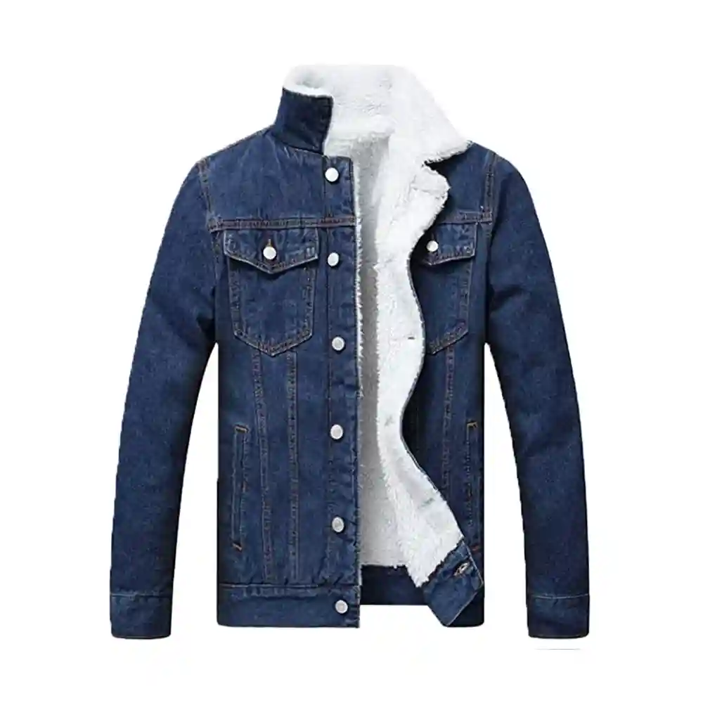 Mens Sherpa Denim Jacket Jackets Mob