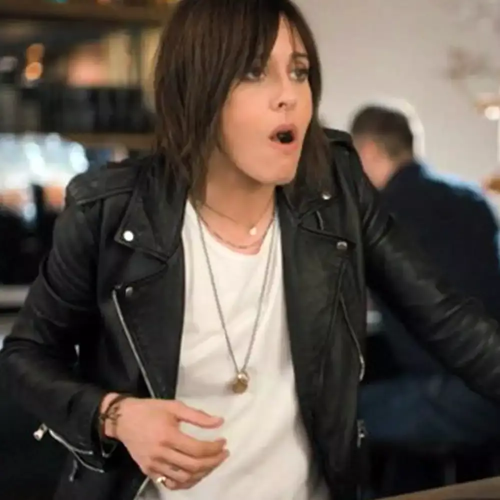 Q Shane McCutcheon The L Word Generation Leather Jacket | JM