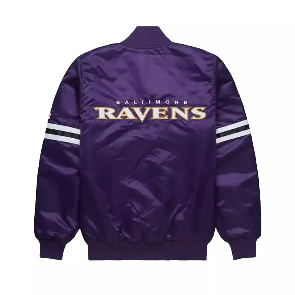 Baltimore Ravens Purple Bomber Jacket | Jackets MOB