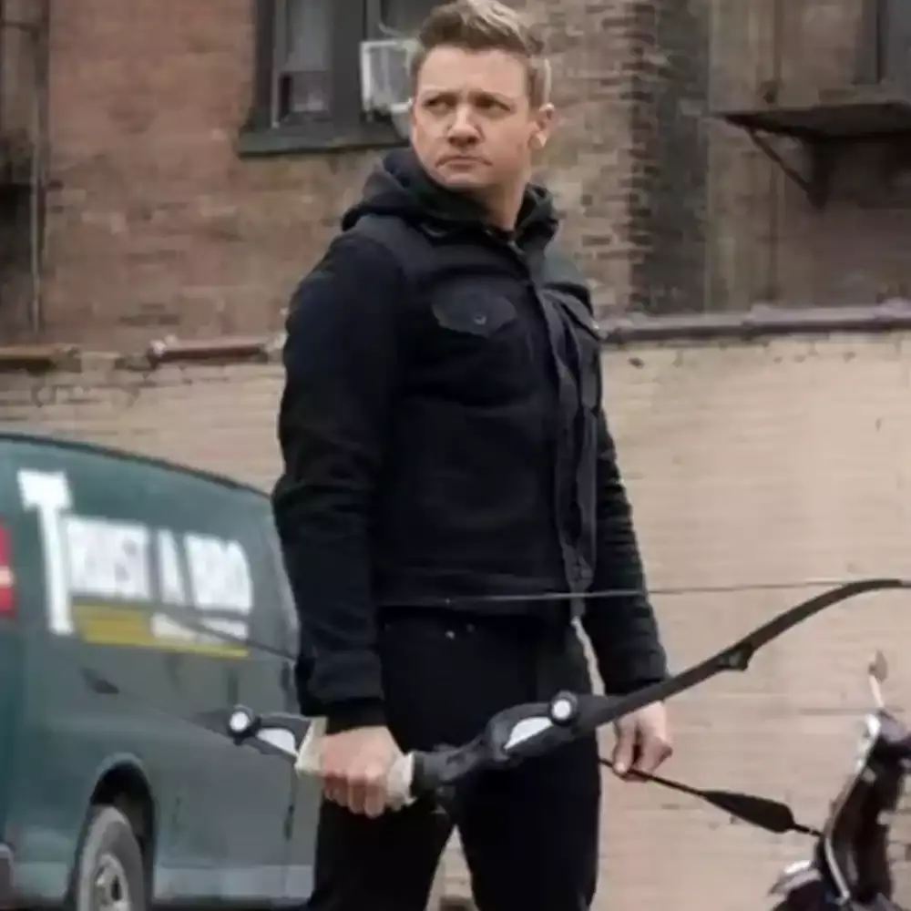 Clint Barton Hawkeye Black Jacket | Jacket MOB