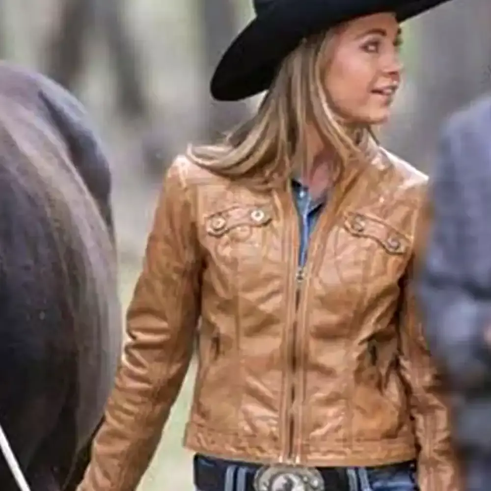 Heartland Amy Fleming Brown Jacket | Jackets MOB