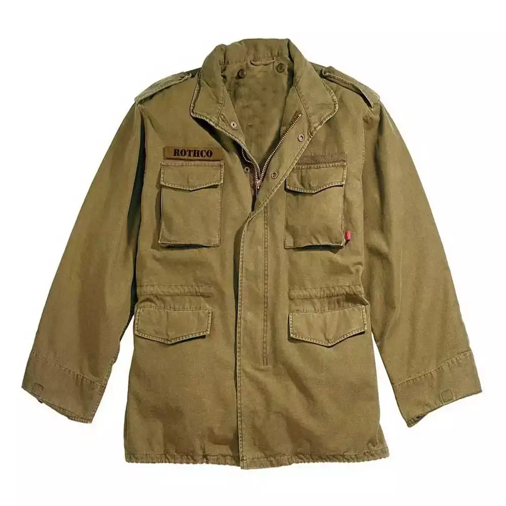 Classical Russet Brown Vintage Army Field Jacket | Jackets MOB