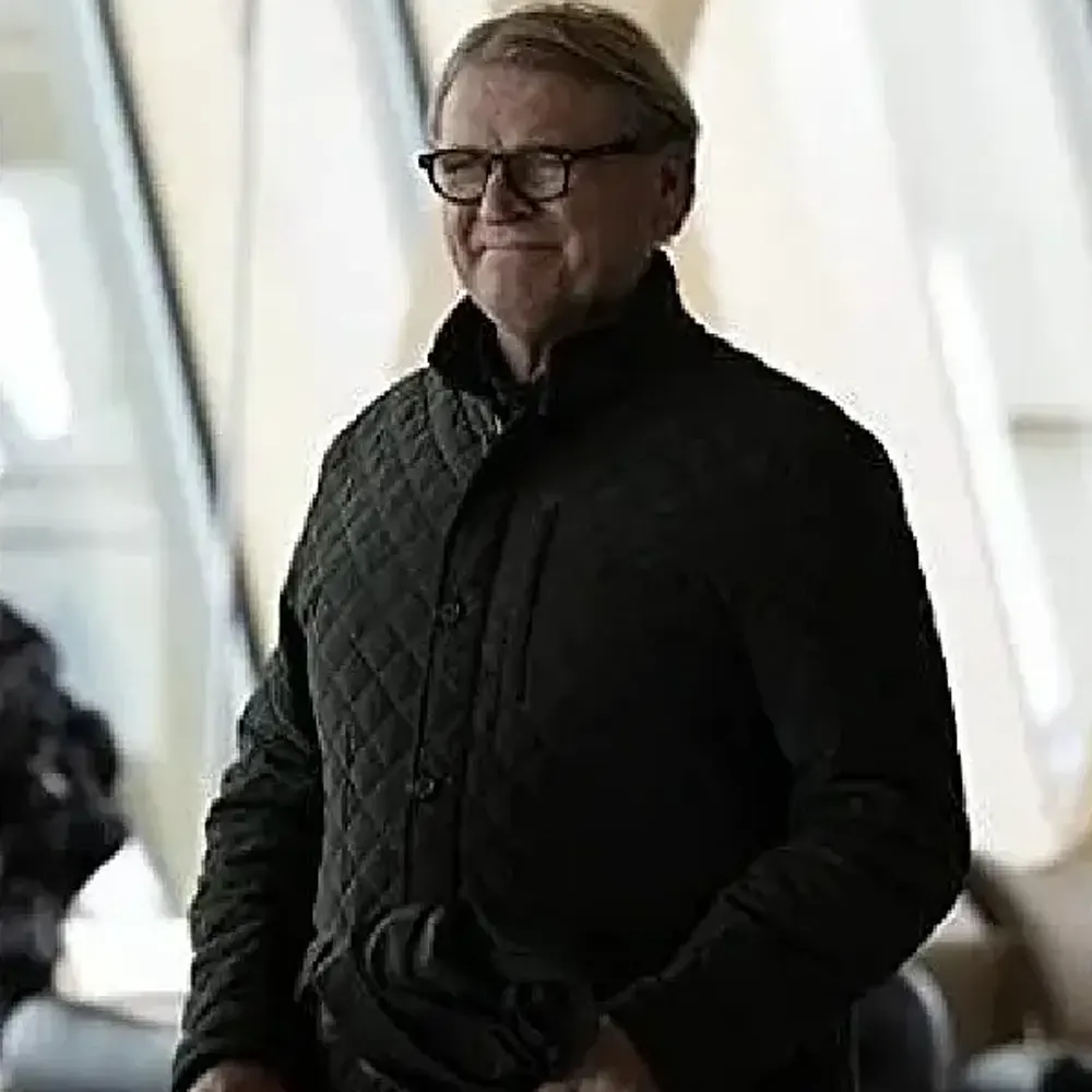 Succession S04 David Rasche Quilted Jacket | Jackets MOB