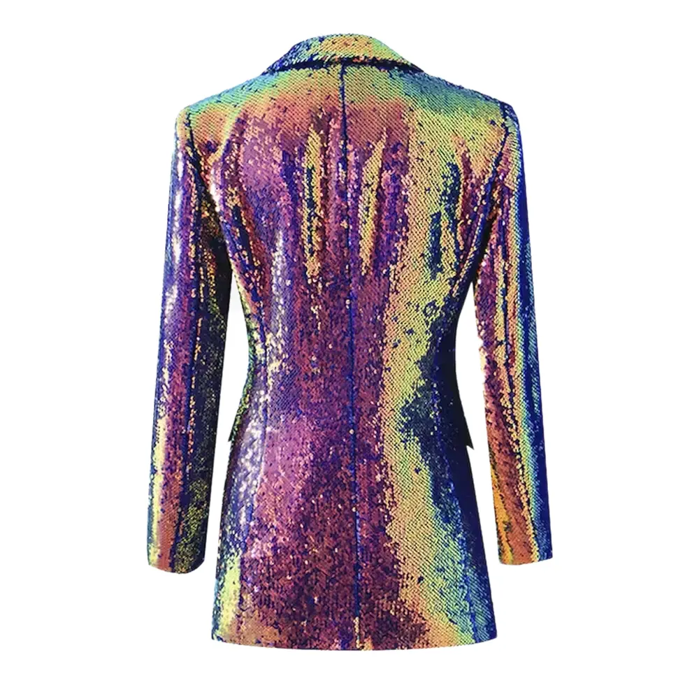 Women's Rainbow Sequin Jacket | Jackets MOB