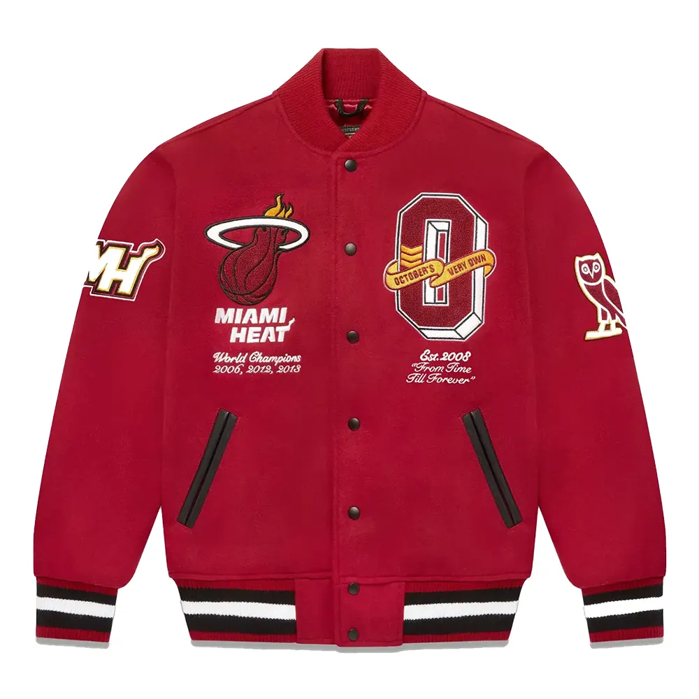 OVO x NBA Heat Varsity Jacket | JM