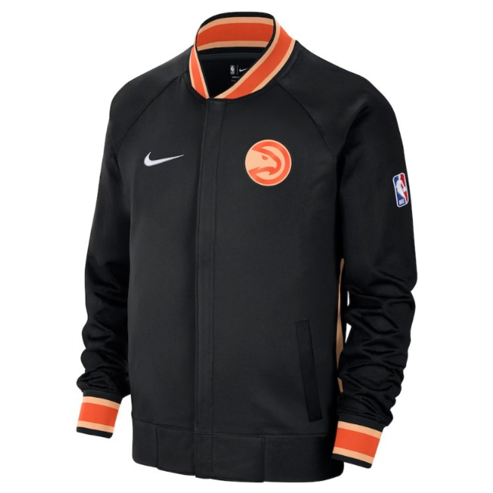 Atlanta Hawks Black 2022/23 Showtime Thermaflex Jacket | JM