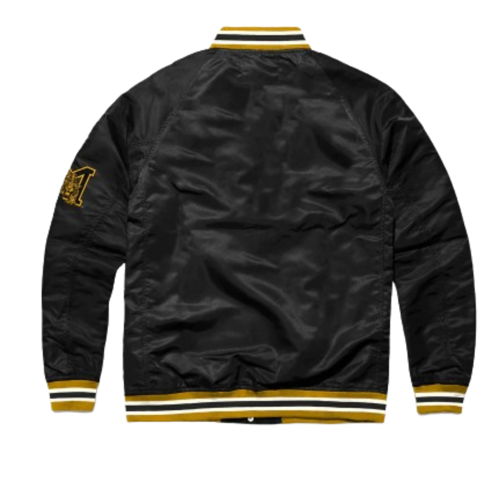 Mizzou Script Satin Varsity Jacket | JM