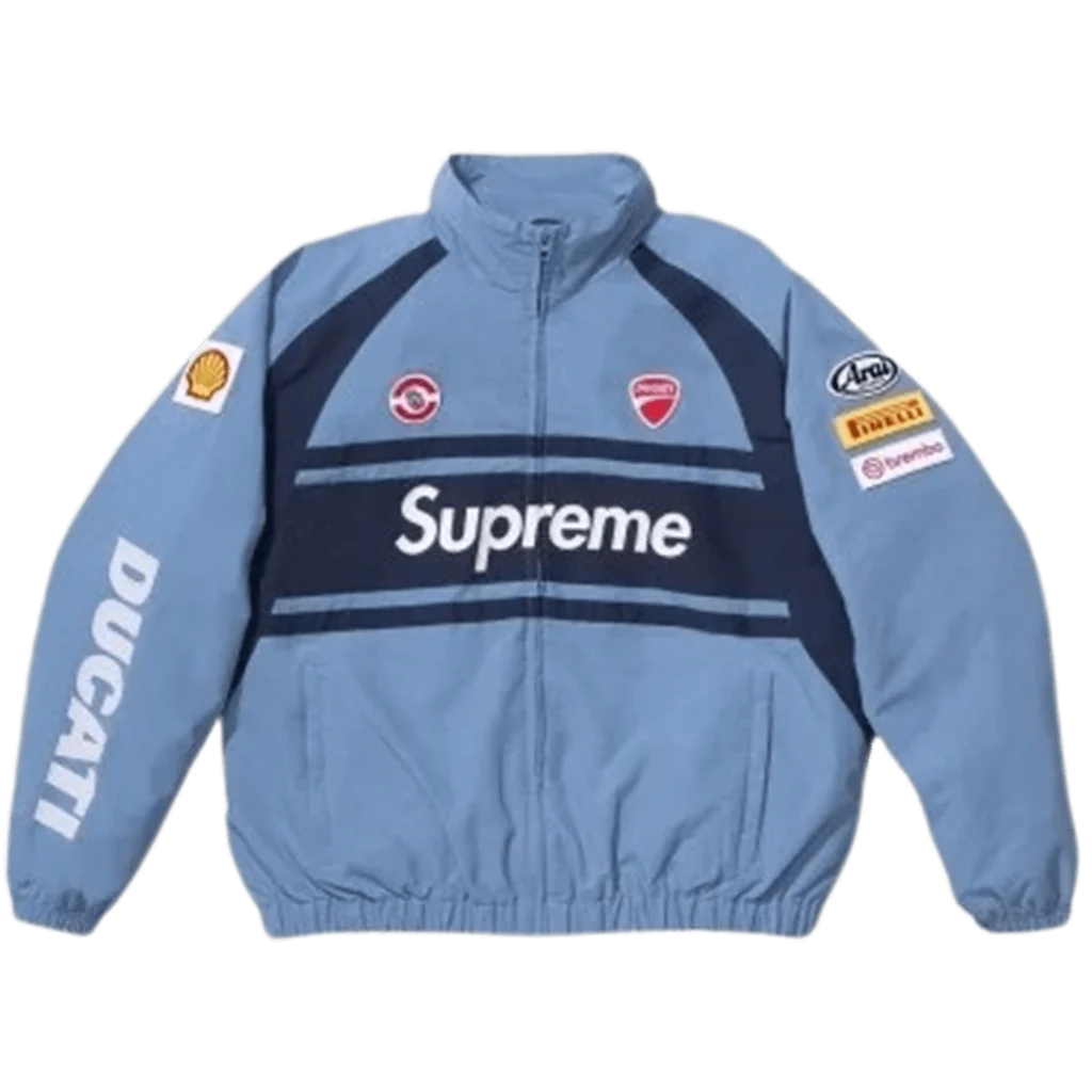 Supreme X Ducati Track Blue Jacket | JM