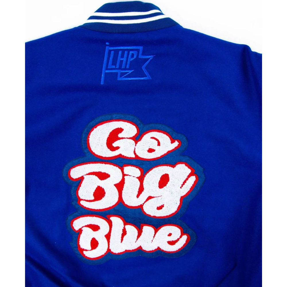 Tennessee State Motto 3.0 Blue Varsity Jacket | JM